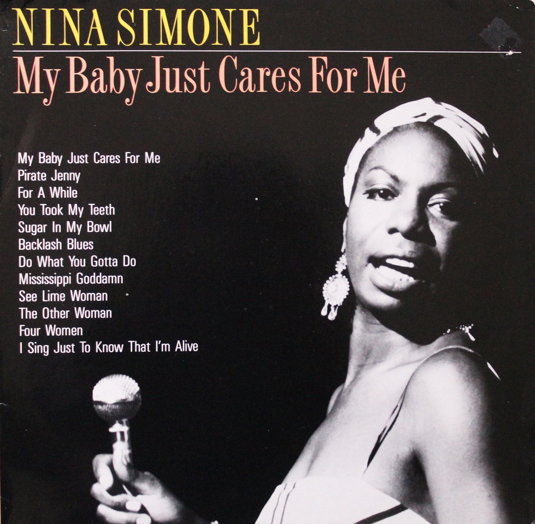 Nina Simone, My Baby Just Cares for Me, Compilation Vinyl LP 1987 - Etsy