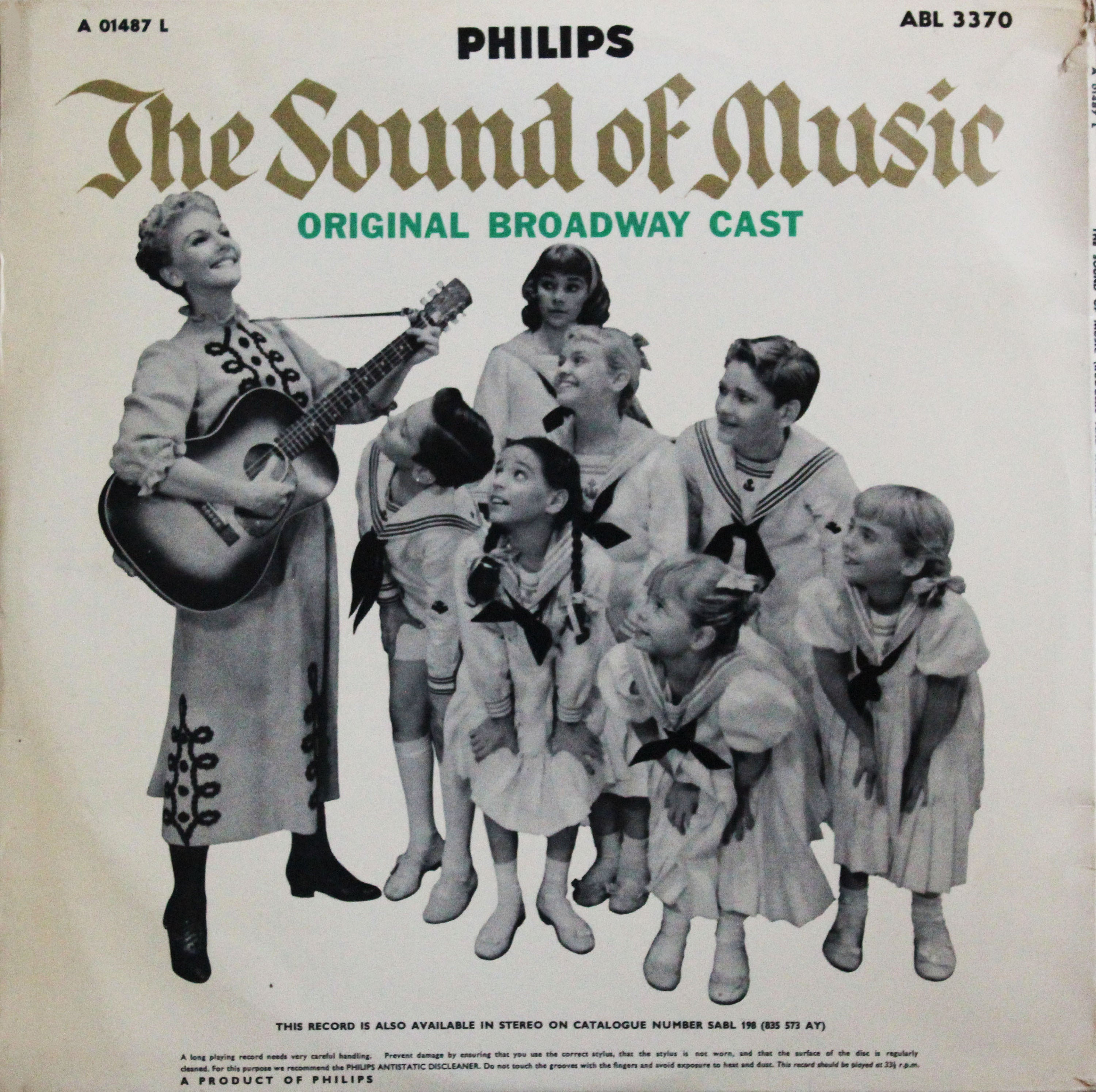 The Sound of Music, Original Broadway Cast/starring Mary Martin ...