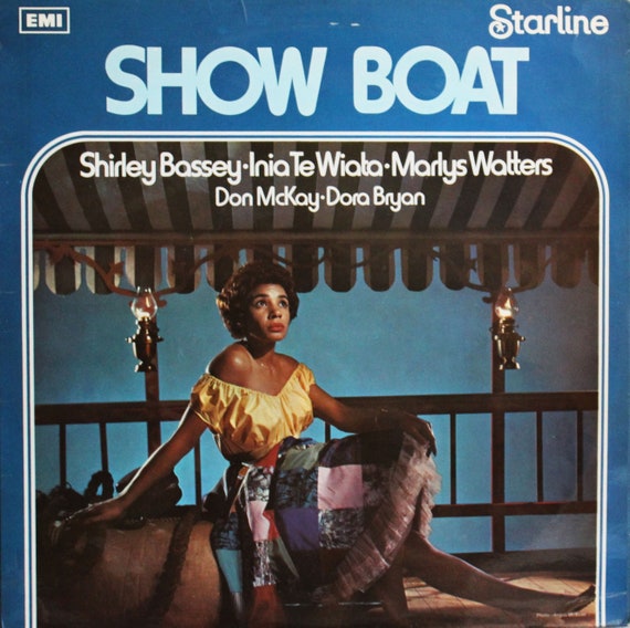 Show Boat Musical Starring Shirley Bassey Soundtrack Vinyl LP - Etsy