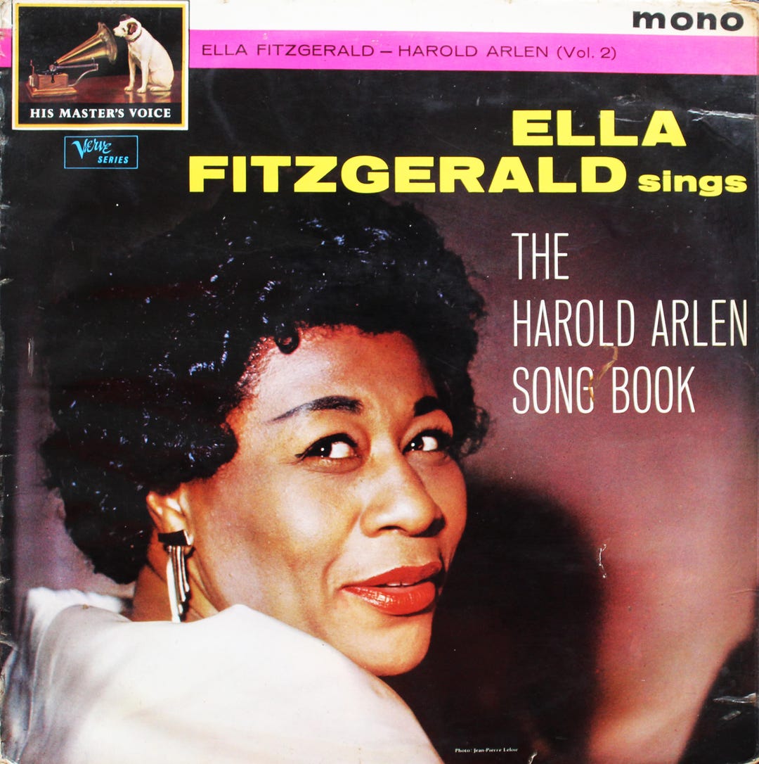 Ella Fitzgerald Sings the Harold Arlen Song Book Volume II, Vinyl LP ( 1962) - Etsy