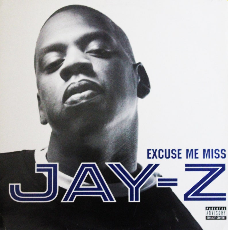 Jay Z Excuse Me Miss 12 Vinyle Single 2003 Etsy
