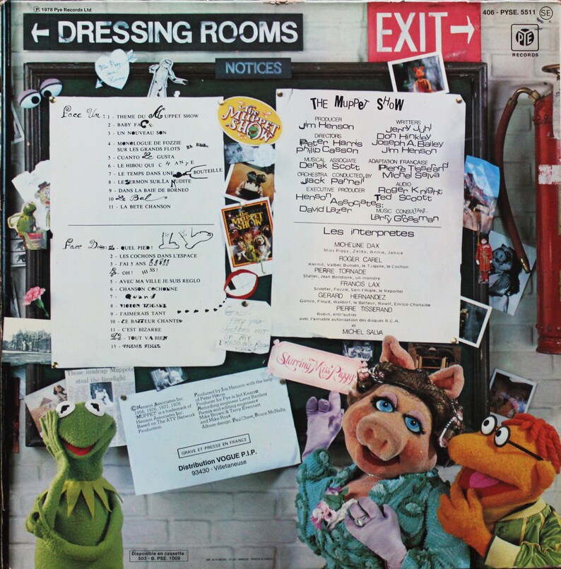 IN FRENCH, the Muppet Show 2, Les Muppet Chantent En Francais, Gatefold ... IN FRENCH, the Muppet Show 2, Les Muppet Chantent En Francais, Gatefold ...