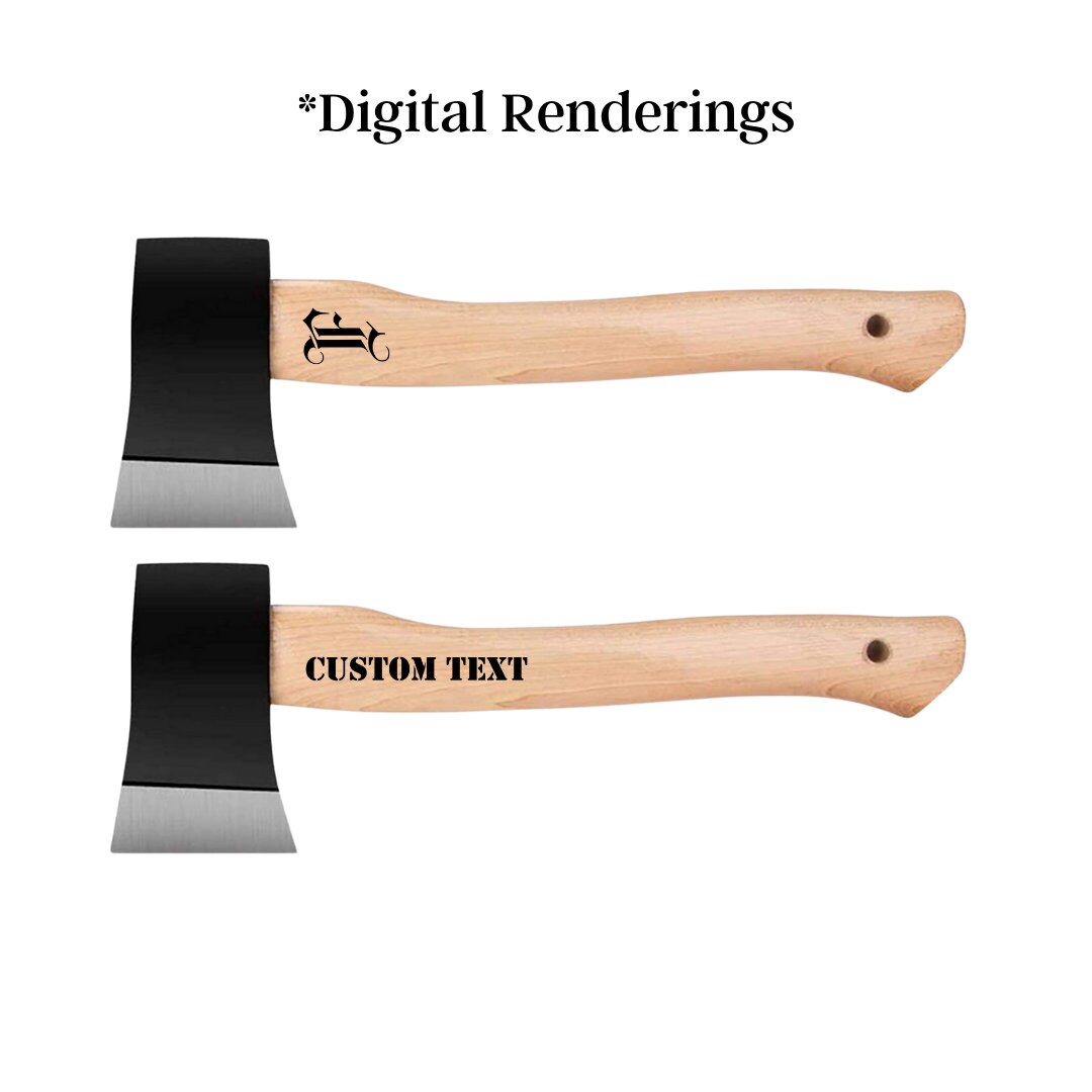 Custom Engraved Hatchet Custom Axe Wooden Hatchet - Etsy