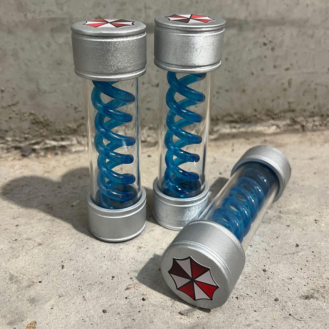 Resident Evil Umbrella Corporation T-virus Capsule Movie Prop - Etsy