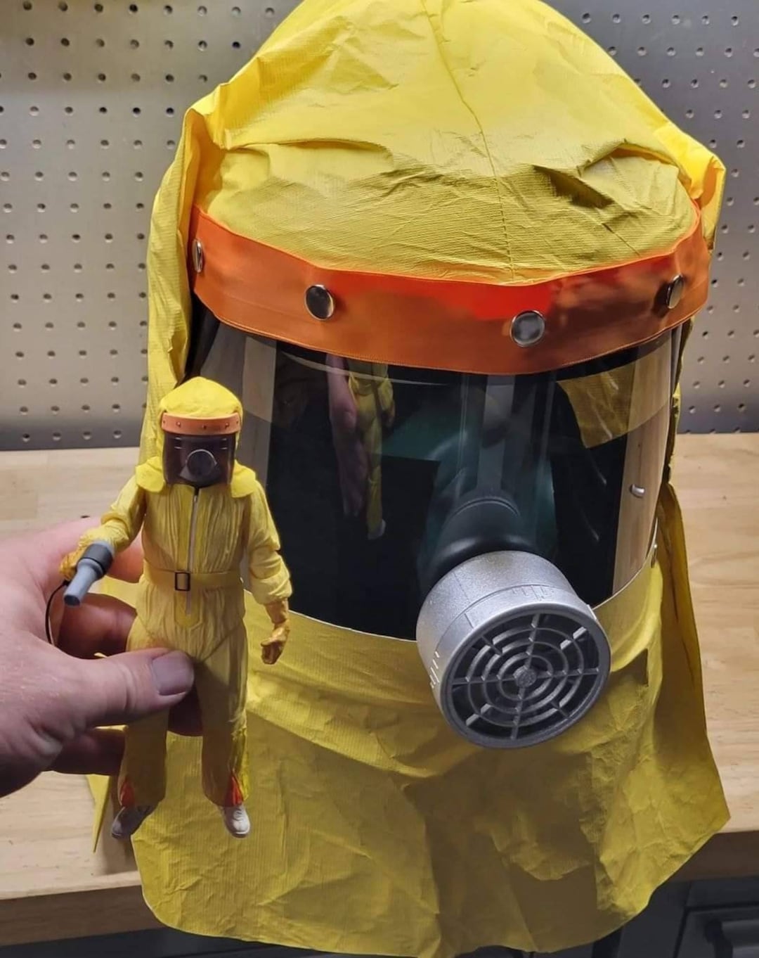 Back to the Future Marty Mcfly Plutonium Hazmat Helmet. - Etsy Canada
