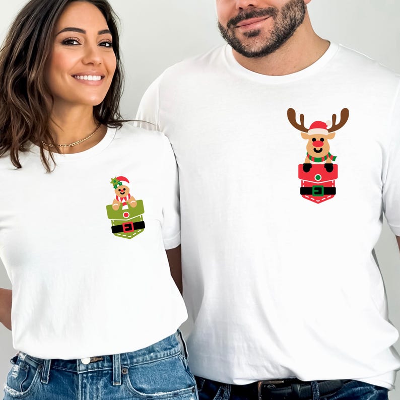 Christmas Pocket Svg Bundle, Christmas Santa Claus Pocket Svg ...
