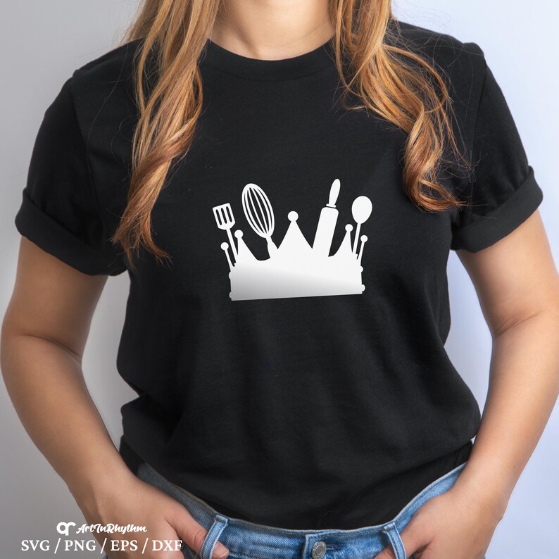 Kitchen Svg, Queen of the Kitchen Svg, Kitchen Crown Svg, Kitchen ...