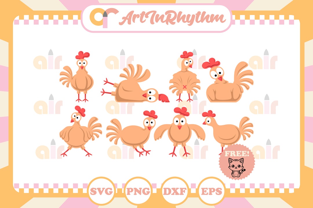 Chicken Svg Bundle Chicken Svg Chicken Svg Files Chicken - Etsy