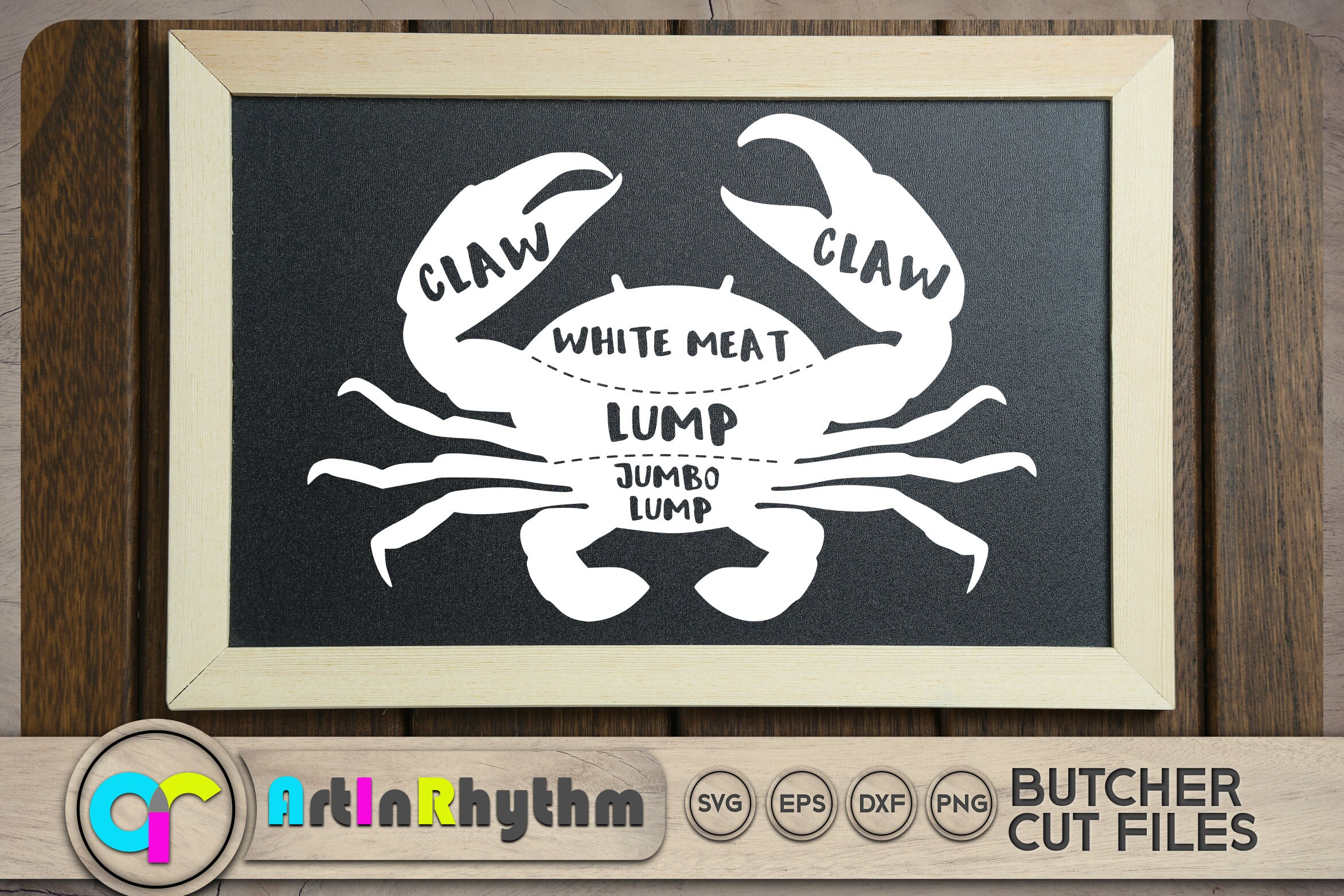 Butcher Meat Chart Crab Meat Chart Svg Kitchen Meat Chart - Etsy Australia