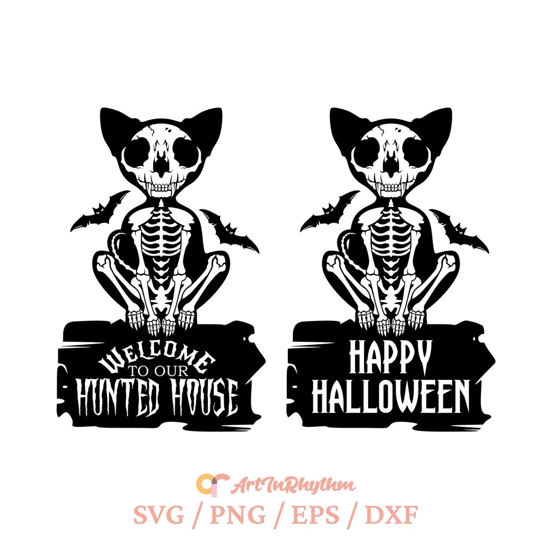 Happy Halloween Porch Sign Design, Gargoyle Porch Decor, Halloween ...