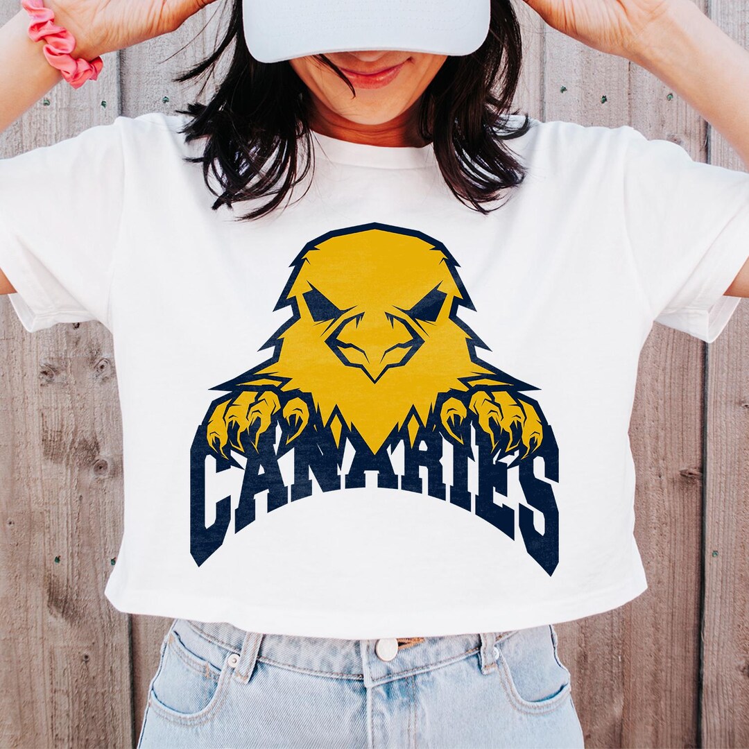 Canary Head Modern Logo Svg, Canaries Sports School Mascot Svg ...