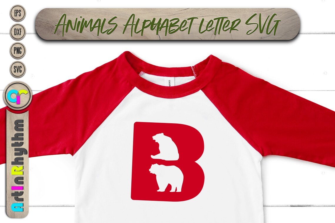 Animals Alphabets Svg Bundle Kids Complete Alphabets A-Z - Etsy