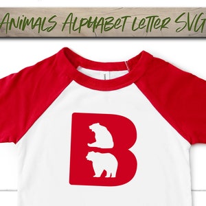 Animals Alphabets Svg Bundle Kids Complete Alphabets A-Z - Etsy