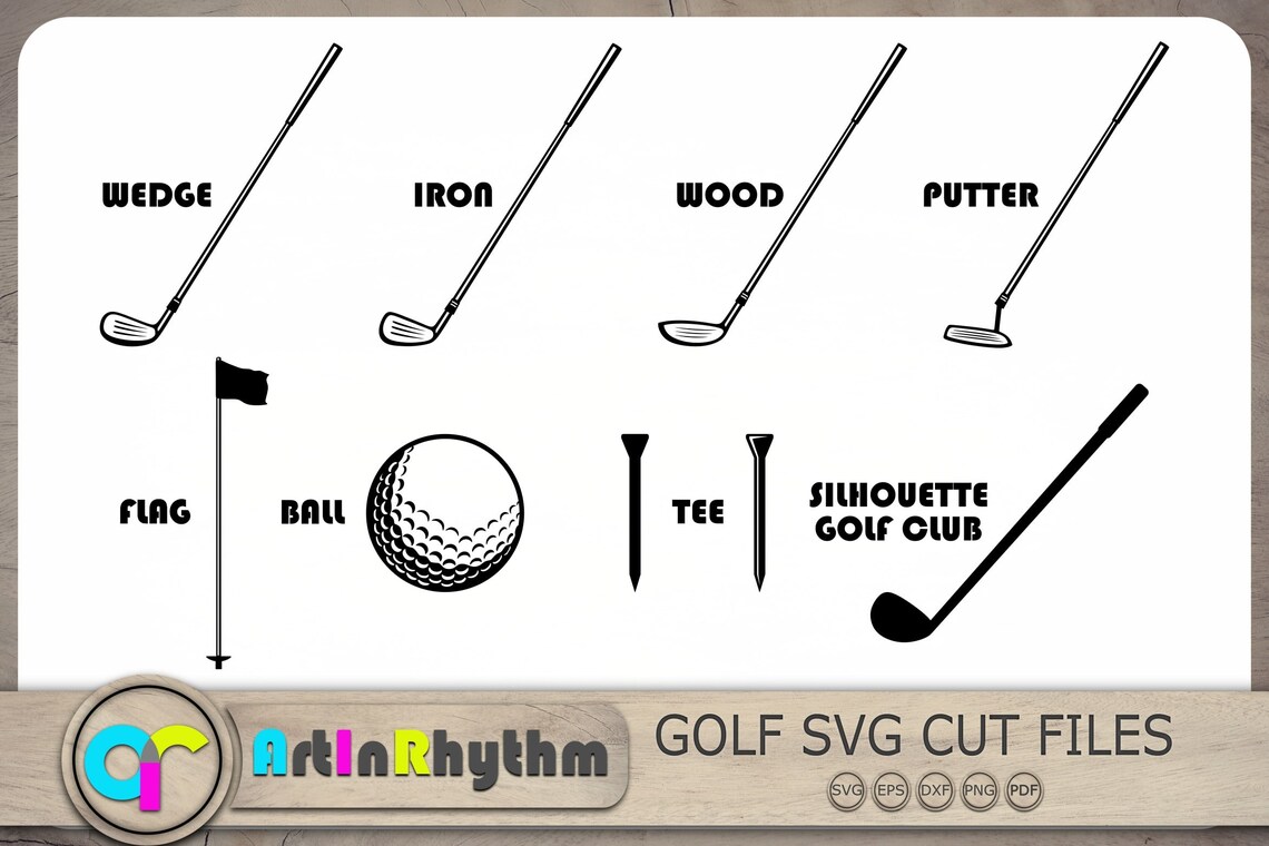 Golf Svg Golf Svg Bundle Golf Club Svg Golf Ball Svg - Etsy