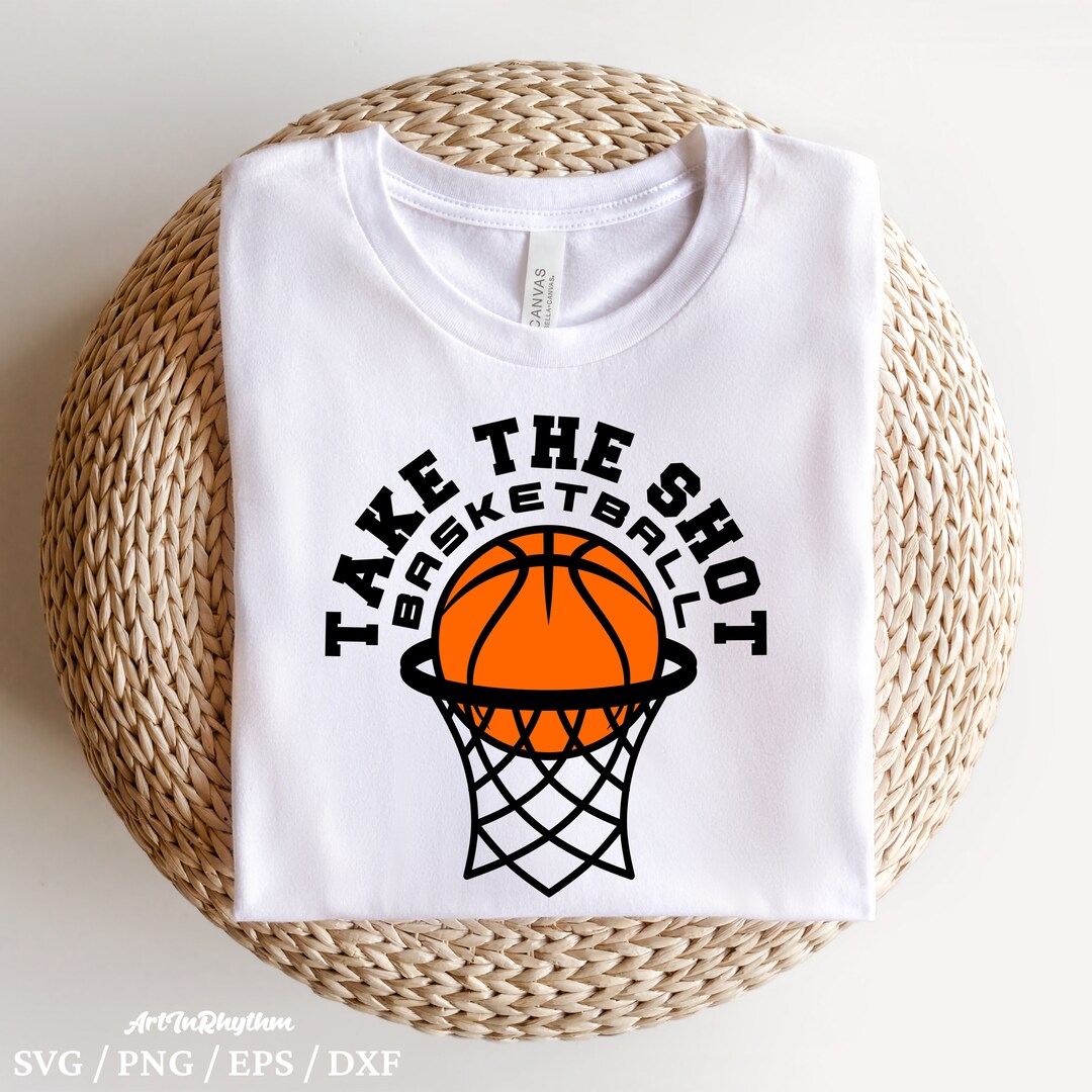 Basketball Take the Shot Svg, Basketball Shoot Svg, Basketball Ball Svg ...