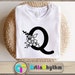 Letter Q Svg Floral Letter Q Alphabet Svg Letter Svg - Etsy