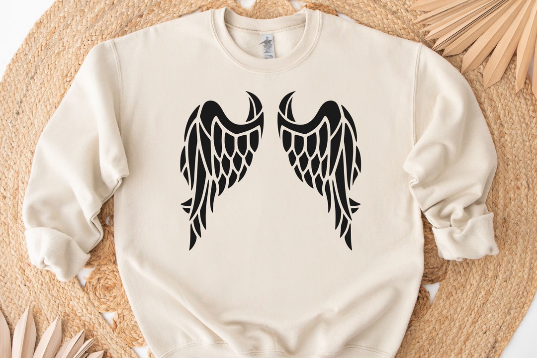 Alas de ángel svg, alas svg, ala svg archivo de corte, ángel svg, ala ...