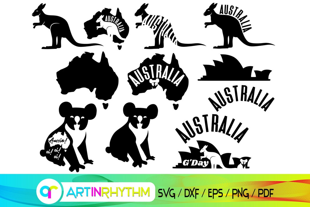 Australia Australia Svg Australia Svg Files Australia - Etsy