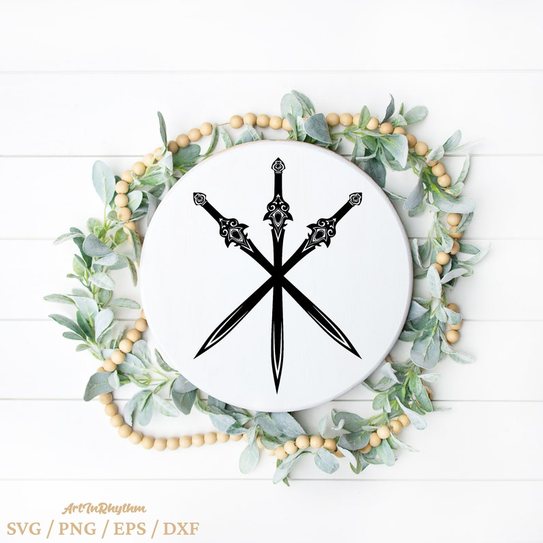 Sword Svg, Sword Cut File, Medieval Sword Svg, Sword Clip Arts, Weapon ...