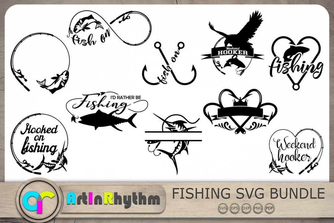 Fishing Svg Bundle Fishing Svg Fishing Svg Files Dad Svg - Etsy