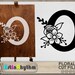 Letter O Svg Floral Letter O Alphabet Svg Letter Svg - Etsy