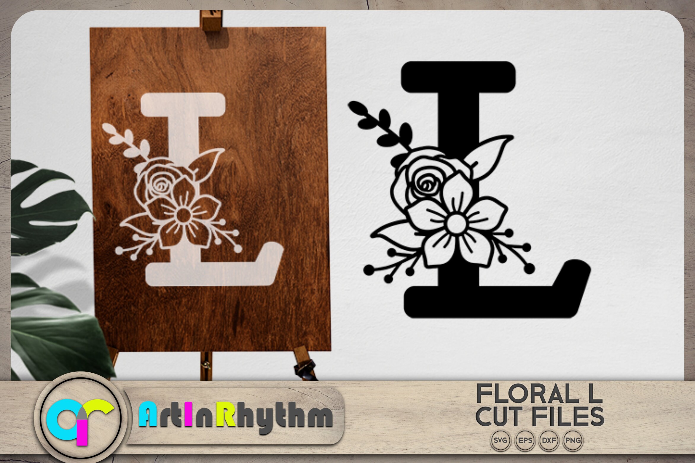 Letter L Svg Floral Letter L Alphabet Svg Letter Svg - Etsy