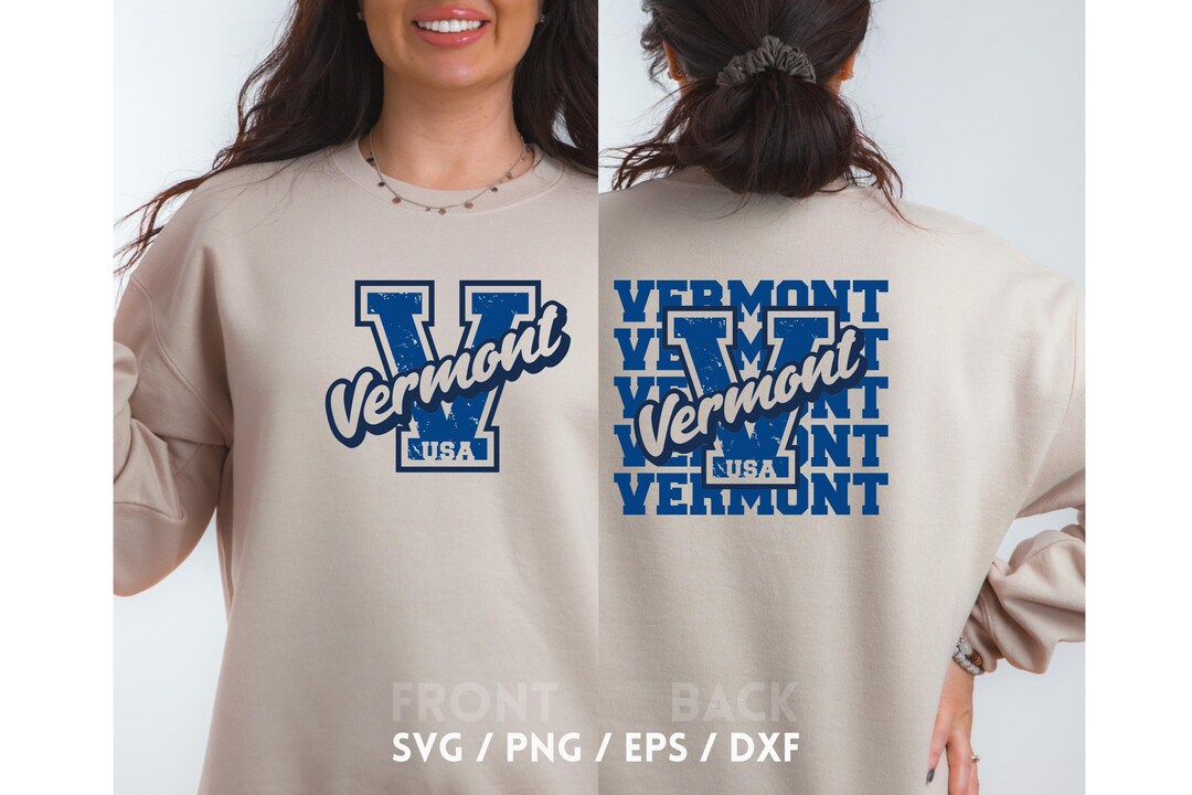 Distressed Vermont State Shirt Svg, Vermont America PNG Sublimation ...