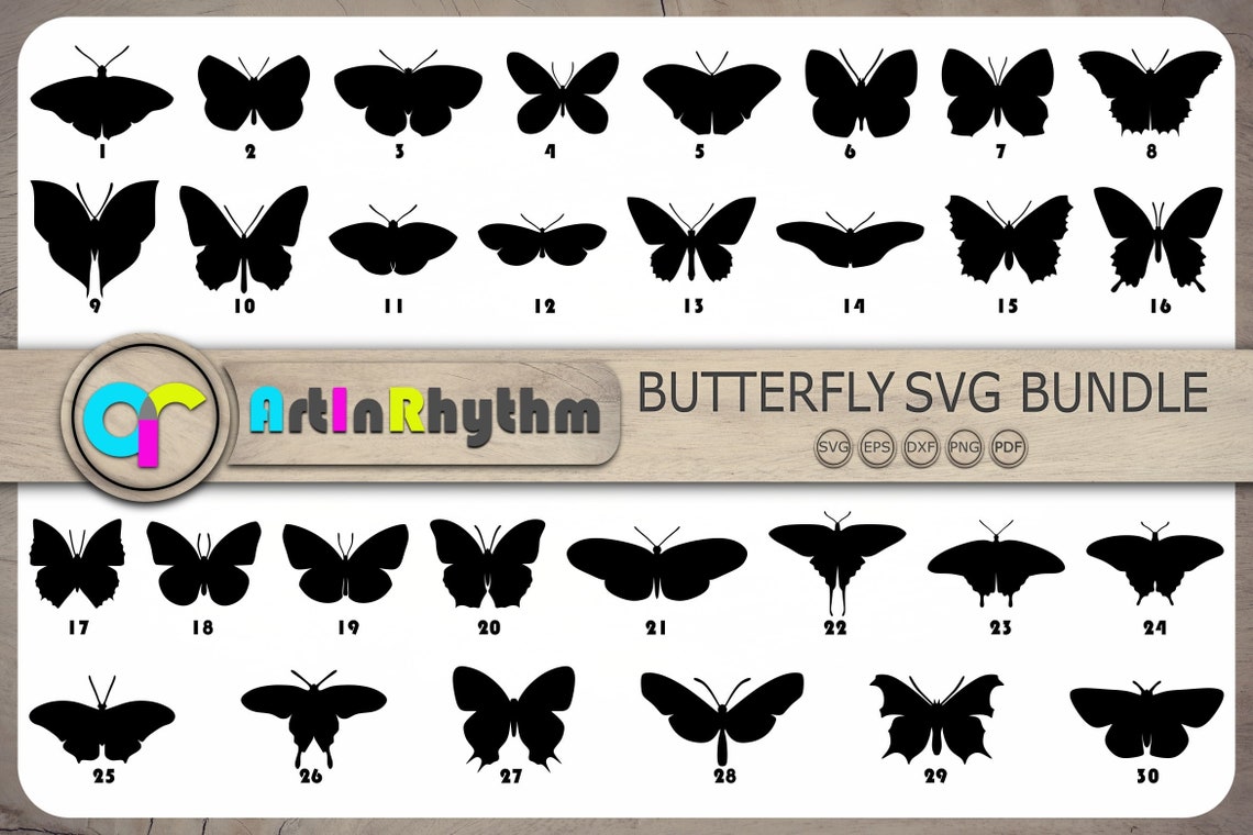 Butterfly Svg Butterfly Svg Bundle Butterfly Svg Files - Etsy
