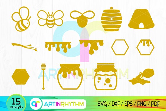 Bee Svg Bundle Bee Svg Bee Svg Files Honeycomb Svg Beehive - Etsy