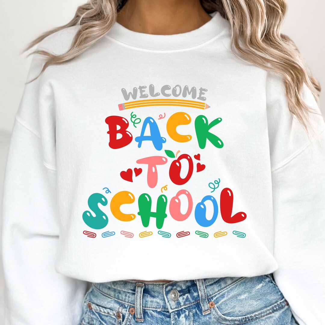 Welcome Back to School Svg, 1st Day of School Svg, Back to School Svg ...