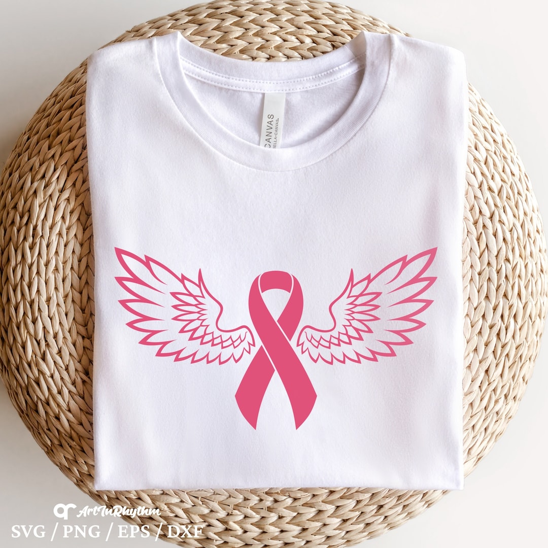 Pink Ribbon Svg, Breast Cancer Svg, Breast Cancer Awareness Svg, Ribbon ...