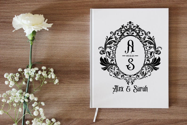 Personalize Wedding Royal Monogram Logo, Premium Elegant Victorian ...