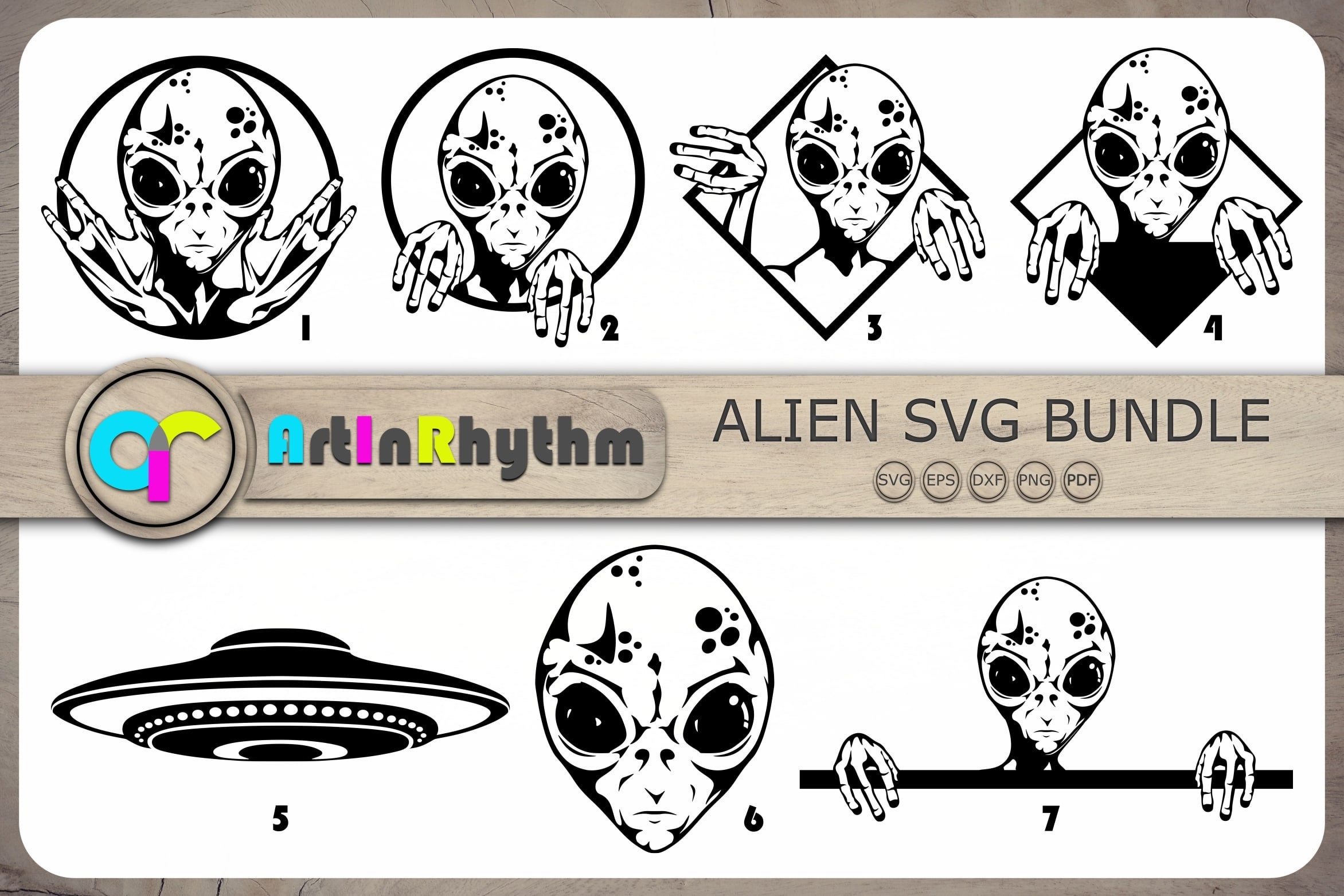 Alien Svg Bundle Aliens Svg Alien Svg Files UFO Svg Alien - Etsy