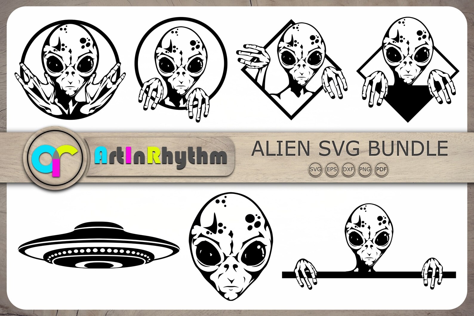 Alien Svg Bundle Aliens Svg Alien Svg Files UFO Svg Alien - Etsy