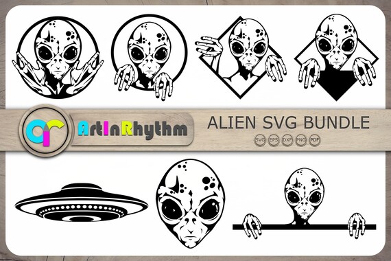 Alien Svg Bundle Aliens Svg Alien Svg Files UFO Svg Alien - Etsy