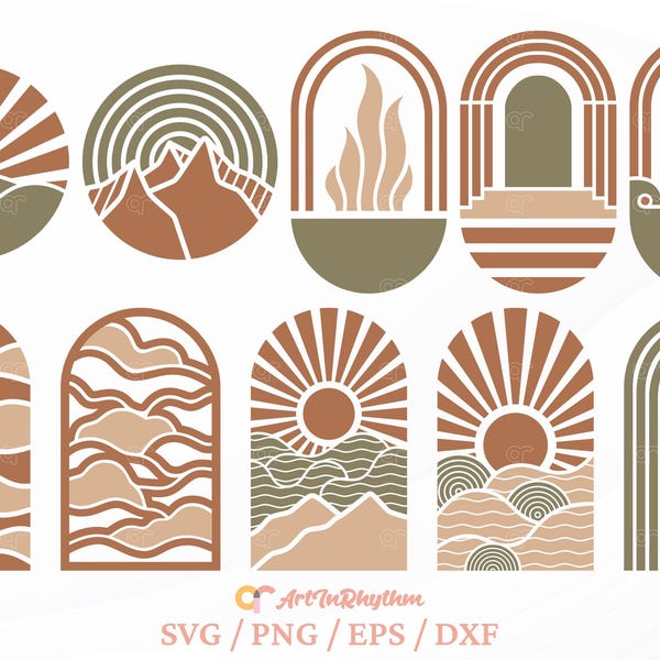 Boho Svg - Etsy