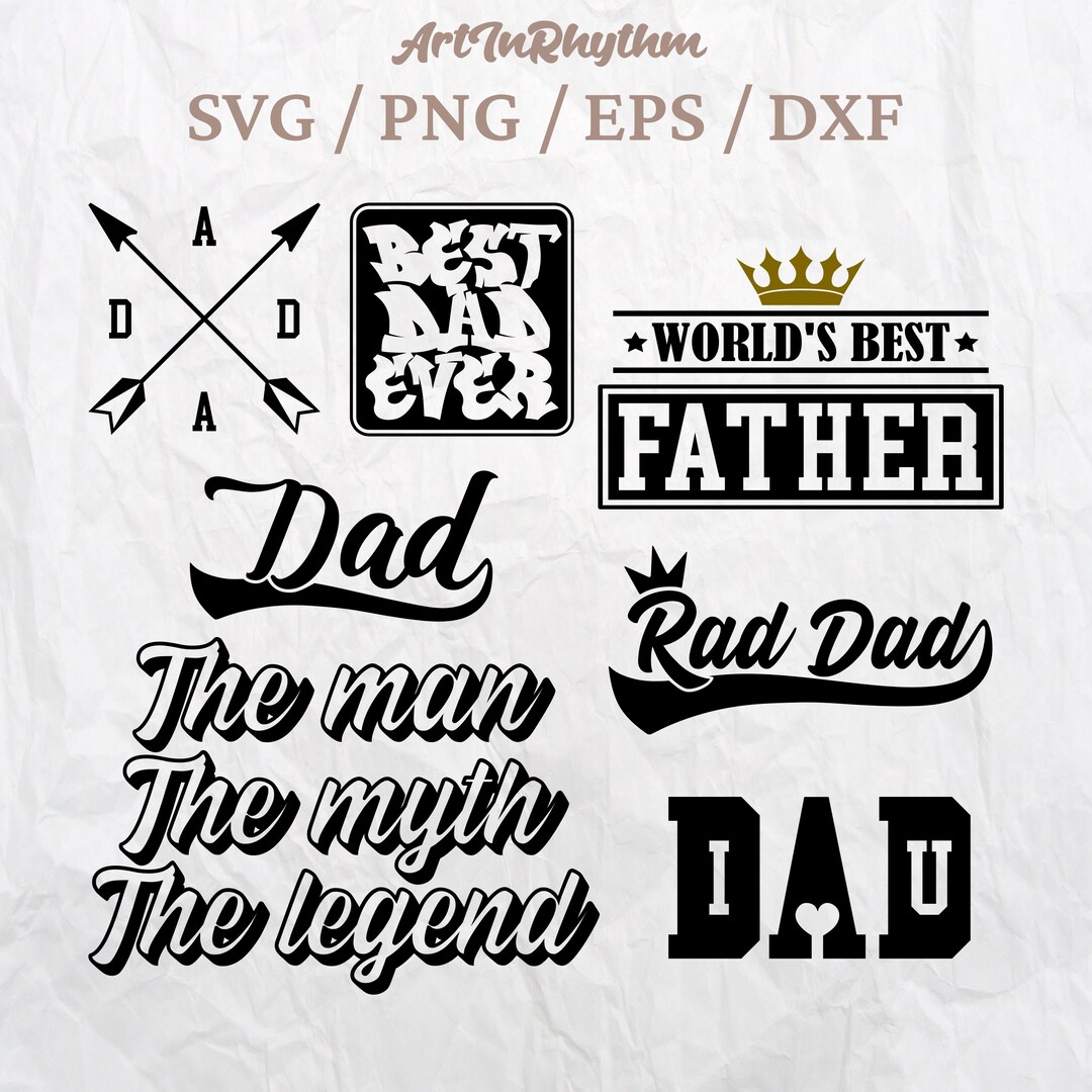 Dad Svg Bundle, Father Svg, Dad Svg, Father's Day Svg, Dad Svg Cut File ...