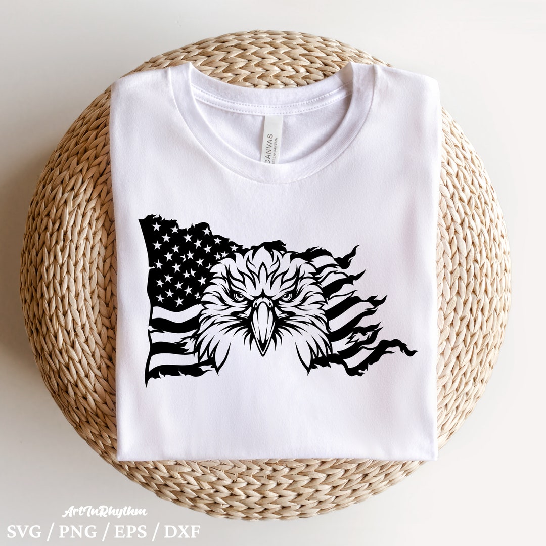 Patriotic Eagle Svg, 4th of July Svg, Patriotic Svg, Military Svg ...