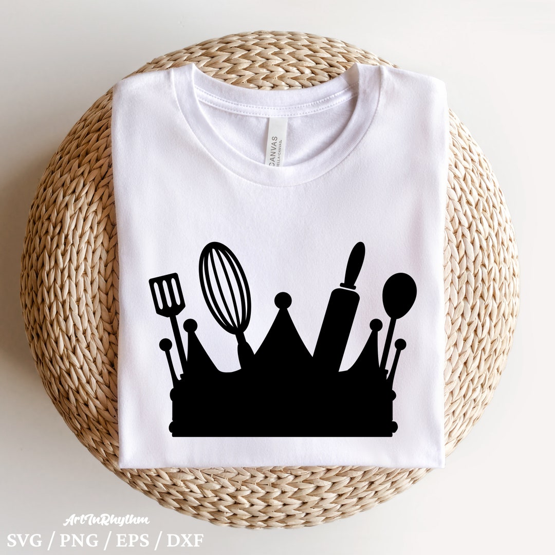 Kitchen Svg, Queen of the Kitchen Svg, Kitchen Crown Svg, Kitchen ...