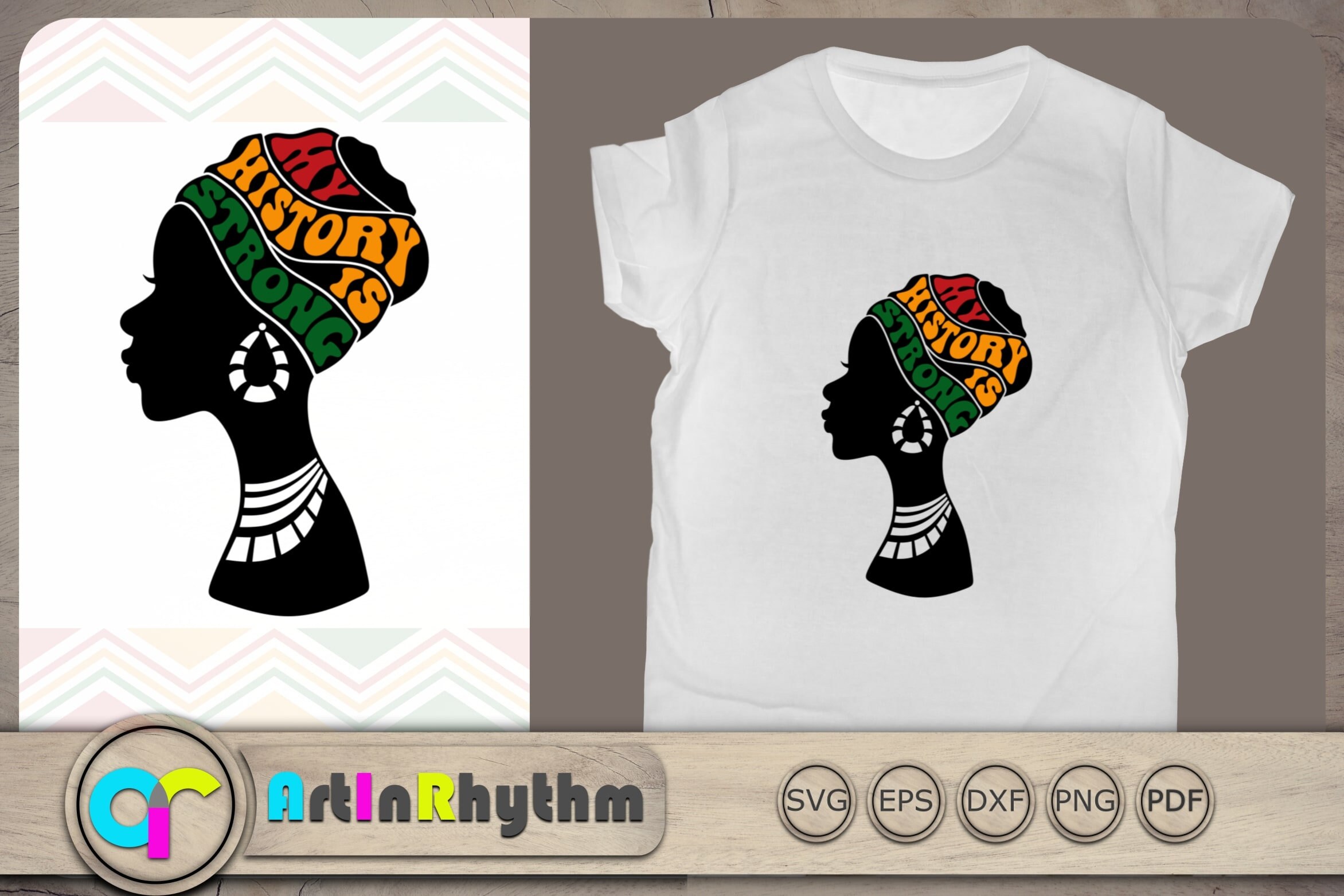My History is Strong SVG Black History Month SVG African - Etsy
