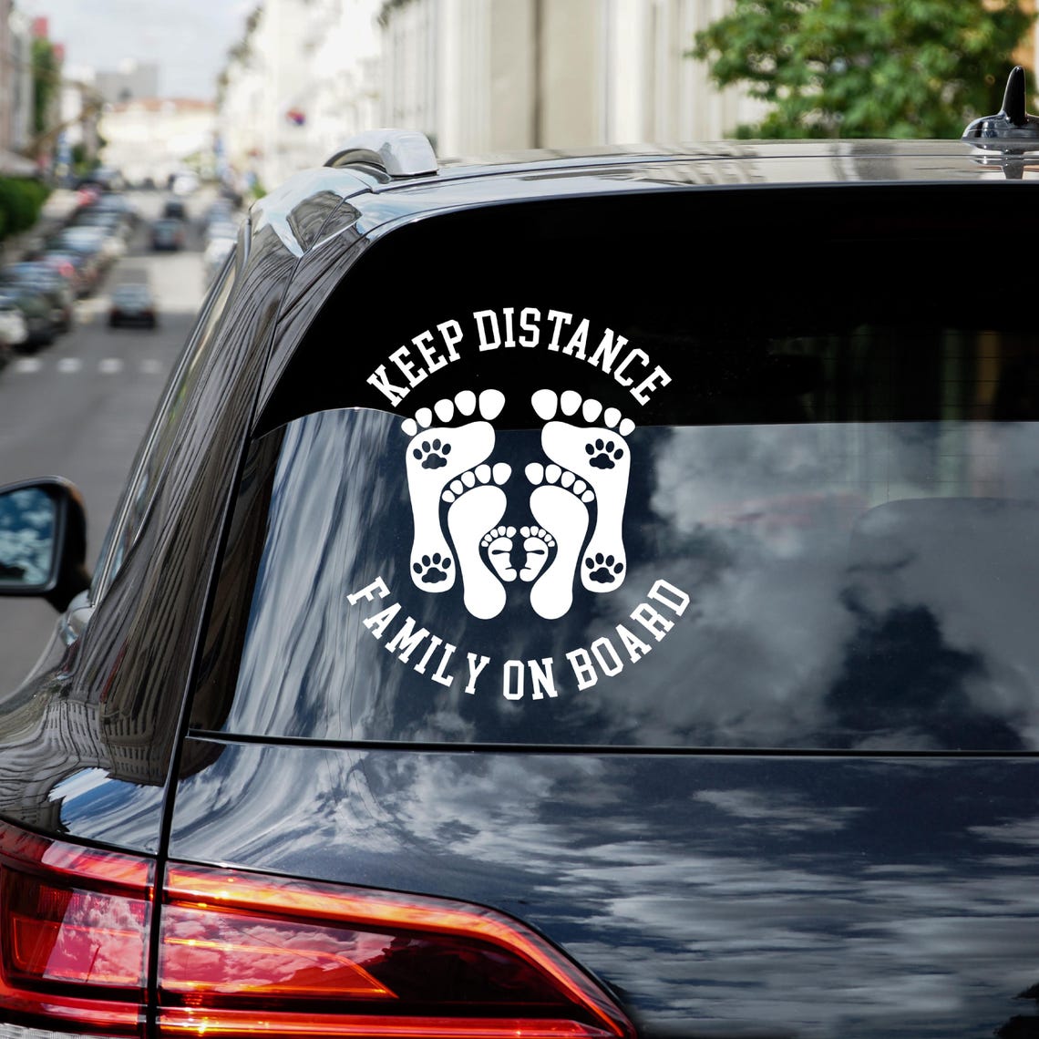 Family on Board, Family on Board Svg, Family on Board Cut File, Car ...