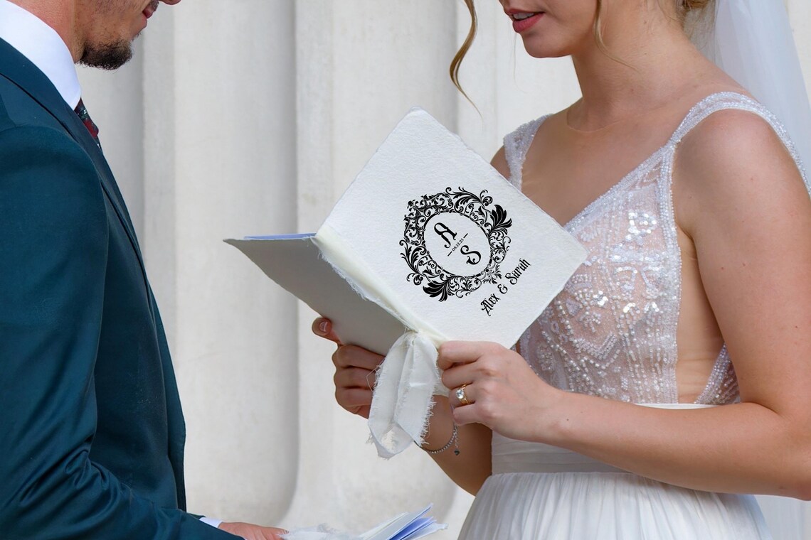 Personalize Wedding Royal Monogram Logo, Premium Elegant Victorian ...