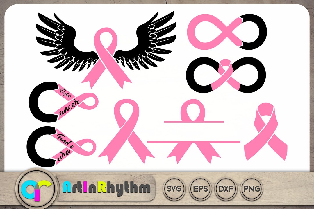 Cancer Awareness Ribbon Svg Cancer Awareness Shirt Cancer - Etsy