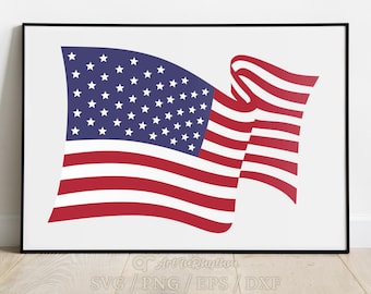 USA Flag Heart Svg, American Flag Silhouette, USA Flag Clipart ...