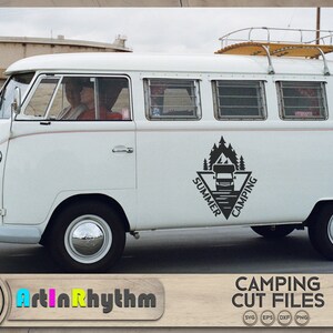 Camping Van Life Svg, Camping Van Svg, Camping Svg, Glamping Svg ...