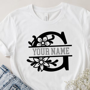 Split Letter G Monogram Svg Letter G Monogram Svg Floral - Etsy