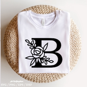 Floral Alphabet Svg Bundle, Number 1-10 Svg Bundle, Alphabet Svg Bundle ...