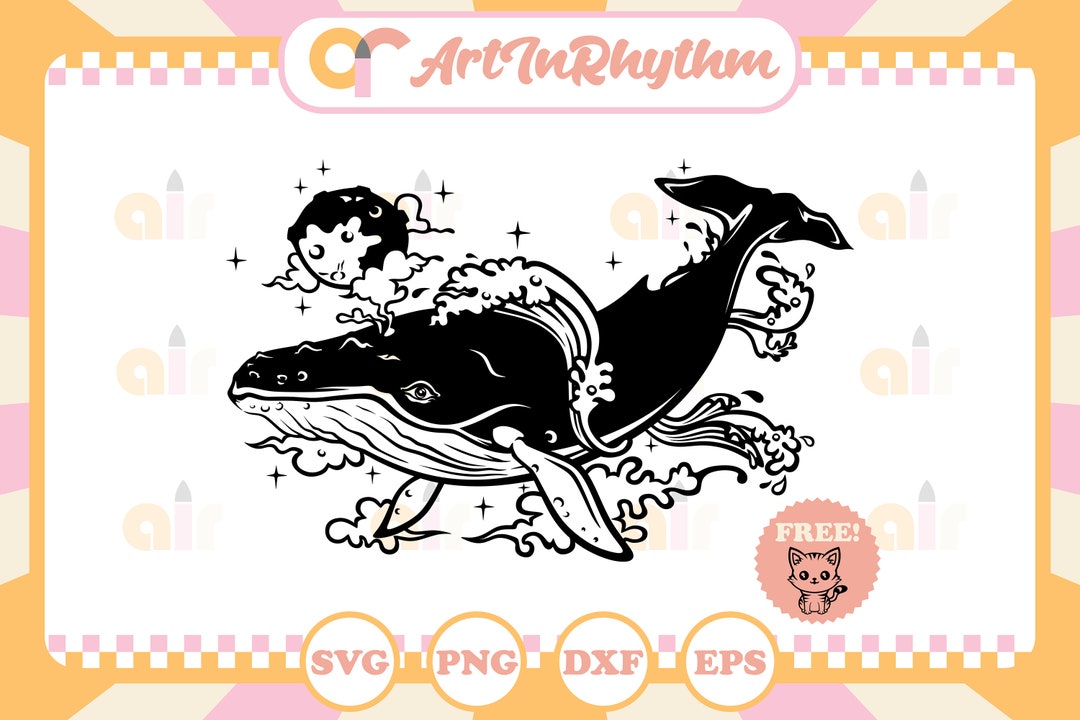 Humpback Whale Svg Whale Svg Sea Creature Svg Blue Whale - Etsy