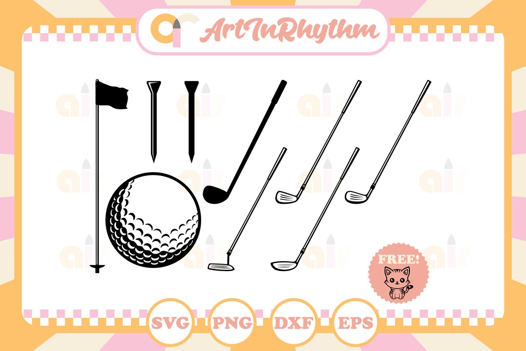 Golf Svg, Golf Svg Bundle, Golf Club Svg, Golf Ball Svg, Golfing Svg ...