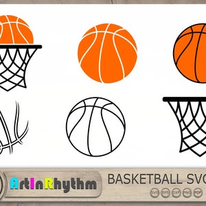 Basketball Svg Basketball Svg Bundle Basketball Hoop Svg - Etsy